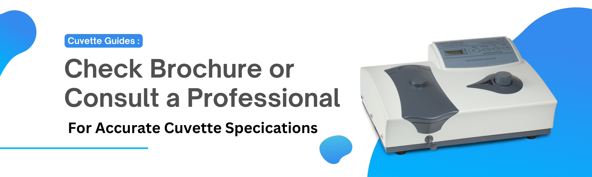 Cuvettes for Spectrophotometer: a Comprehensive Guide